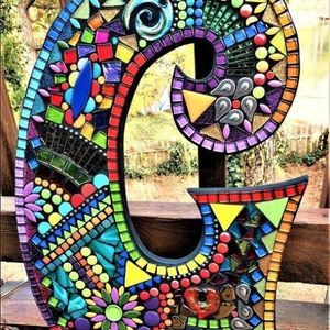 Other | Custom Bling Cups Mosaic Tile Custom Letters | Poshmark